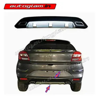 Maruti Suzuki Baleno 2015+ Rear Bumper Diffuser | Autoglam – autoglam