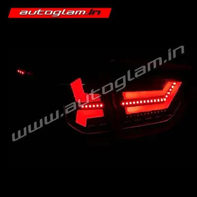 Maruti Suzuki Brezza 2016-20 Lambo Style LED Tail Lights with Matrix ...