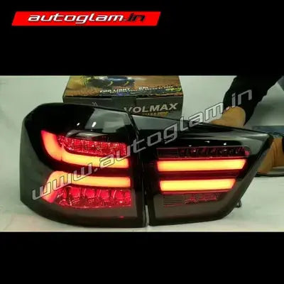 Maruti Suzuki Brezza 2016-20 Lambo Style Smoke LED Tail Lights with ...