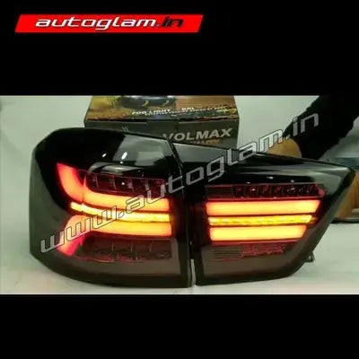Maruti Suzuki Brezza 2016-20 Lambo Style Smoke LED Tail Lights with ...