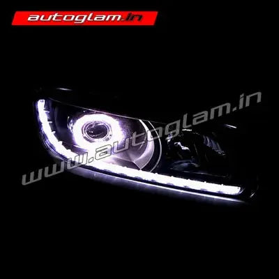 Maruti Suzuki Brezza 2016-2020 AUDI Style HID Projector Headlights ...