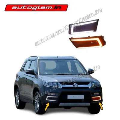 Daytime Running Lights > Maruti Suzuki > Brezza 2016-2020 – autoglam
