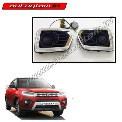 Maruti Suzuki Brezza 2020 Fog Lamp DRL | Autoglam – autoglam