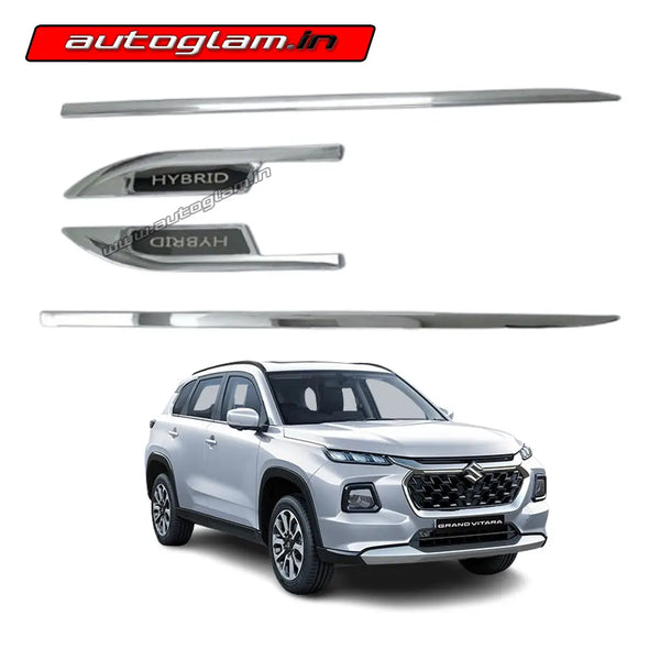 Maruti Suzuki Grand Vitara 2022 Chrome Door Side Beading (4pc ...