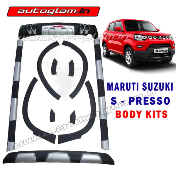 Maruti Suzuki S Presso 2019+ Car Body Kit (12pc) | Autoglam – autoglam