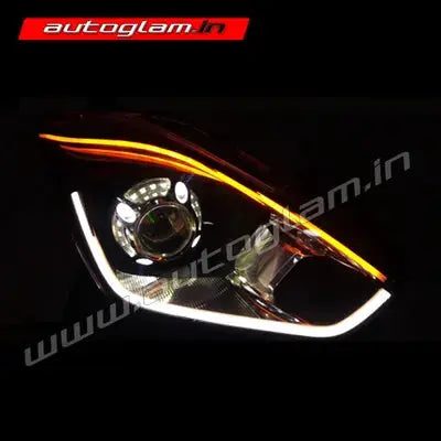 Maruti Suzuki Swift 2018-2020 DRL XENON HID Projector Headlights ...