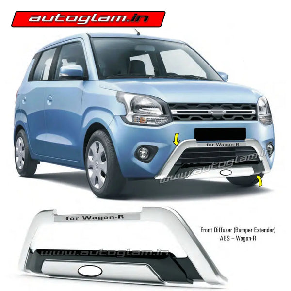 Maruti Suzuki Wagon-R Front ABS Nudge Guard, Autoglam – autoglam