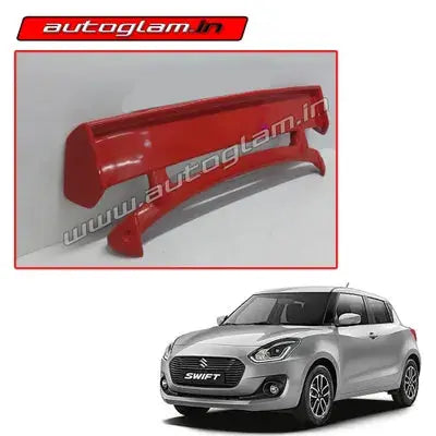 Monster Spoiler for Maruti Suzuki Swift 2018+ Models, Color - RED ...