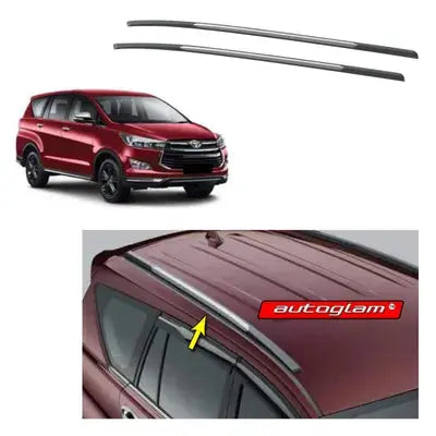 Roof Rails for Toyota Innova Crysta, with Silver Color - Black, AGTIC3 ...