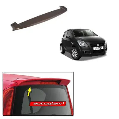 Roof Spoiler for Maruti Suzuki Ritz 2009-2012, Color -MIDNIGHT BLACK ...