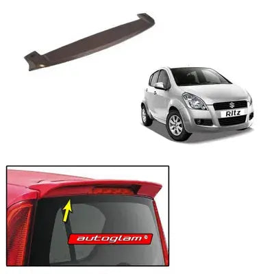 Roof Spoiler for Maruti Suzuki Ritz 2009-2012, Color - SUPERIOR WHITE ...
