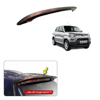 Roof Spoiler for Maruti Suzuki S-Presso, Color - METALLIC SILKY SILVER ...