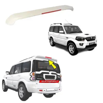 Buy Mahindra Scorpio 2014-17 Roof Spoiler Price – Rear Spoiler for Car ...