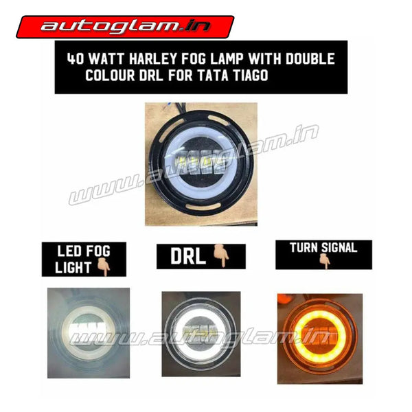 Tata Tiago LED DRL Fog Lamp, AGTTLDFL – autoglam