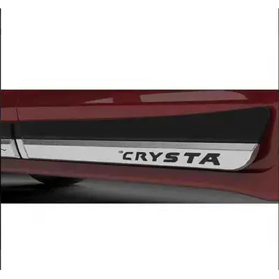 Toyota Innova Crysta Door Side Cladding Set (Black & Silver) | Autoglam ...